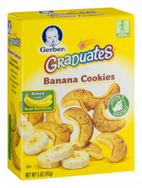 Gerber Graduates Banana Cookies