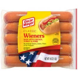 Classic Wieners 10 Count 16 Oz
